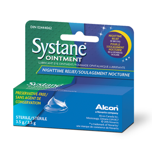 Onguents - POMMADE OPHTALMIQUE LUBRIFIANTE SYSTANE® OINTMENT Alcon ...